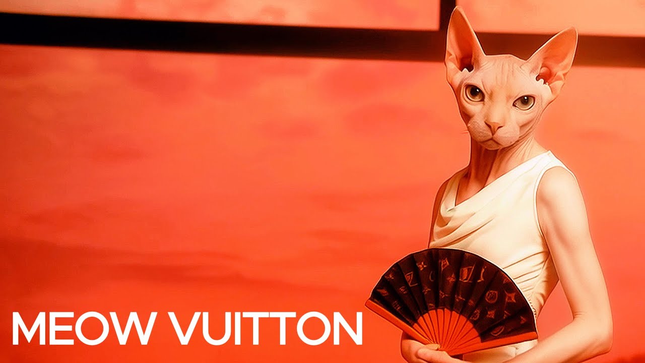 Cat Spring-Summer 2025 Collection | MEOW VUITTON - YouTube