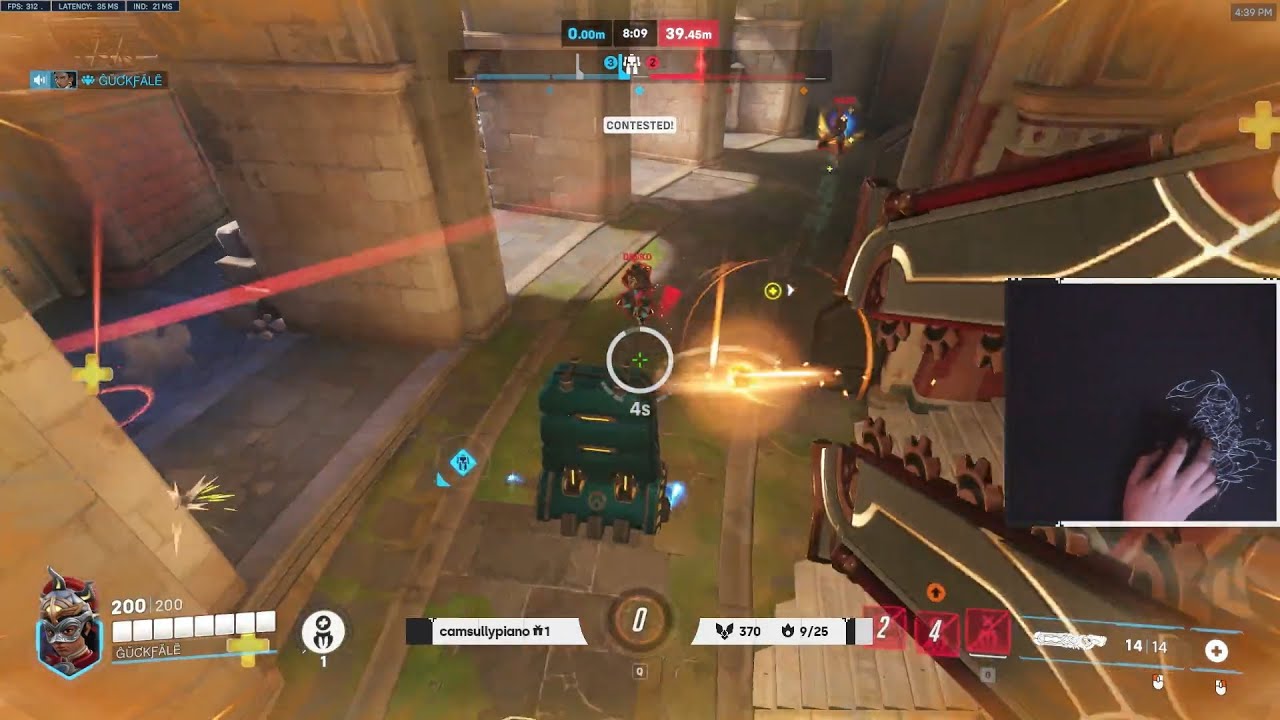 IILARI IN COMPETITIVE AND NERF! GALE ILLARI GAMEPLAY OVERWATCH 2 SEASON ...