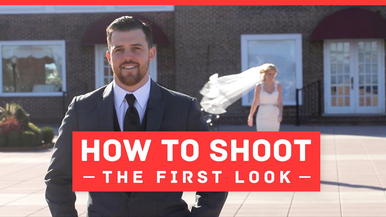 How to Shoot the First Look at a Wedding - YouTube