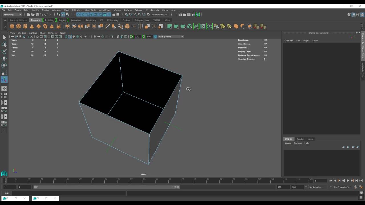 Normals in Maya - YouTube