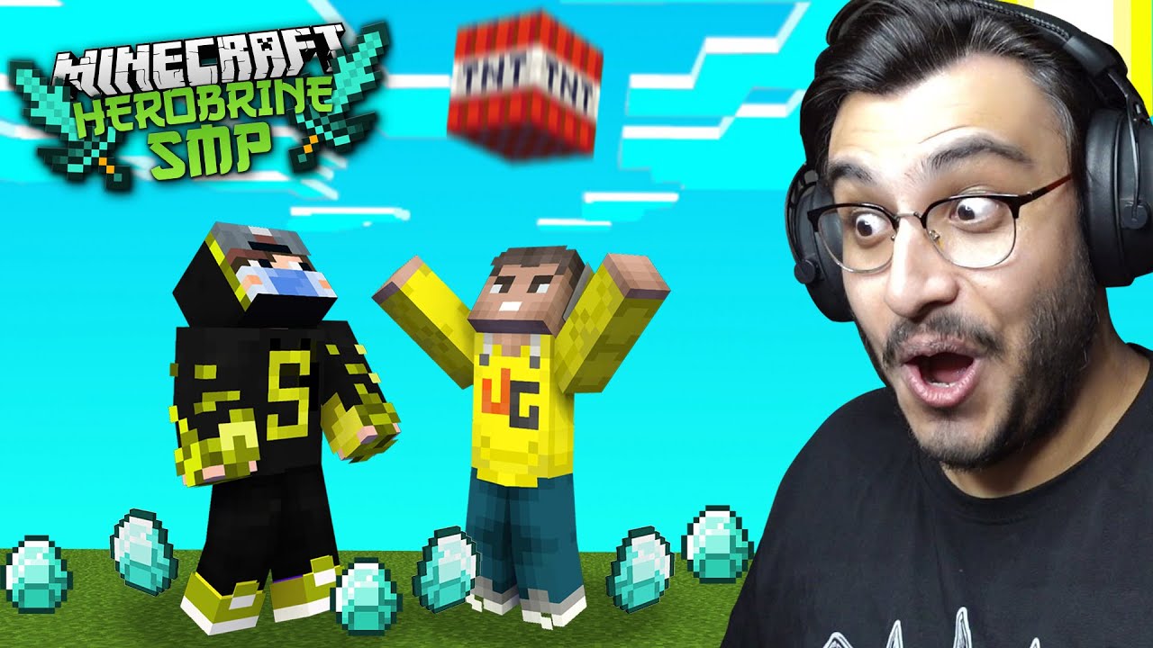 I BUILD A TNT GAMES IN HEROBRINE SMP | RAWKNEE - YouTube