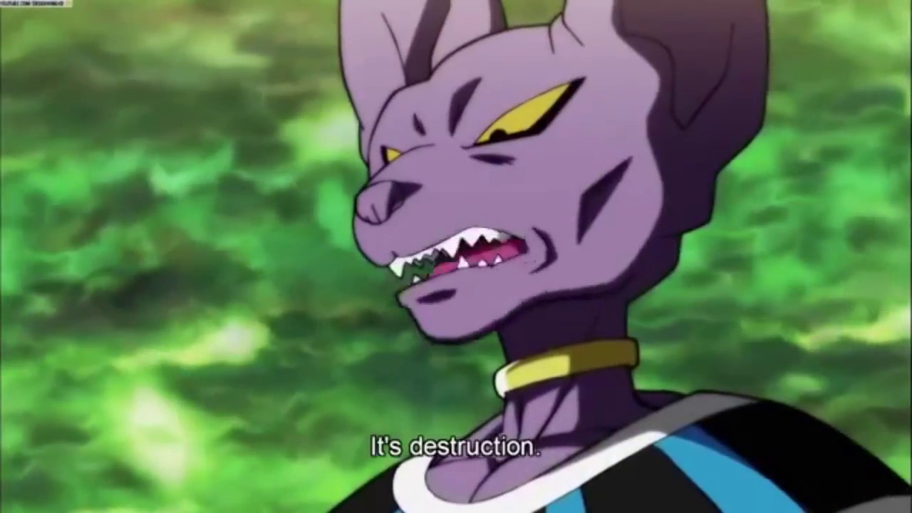 Toppo God of Destruction Transformation - YouTube