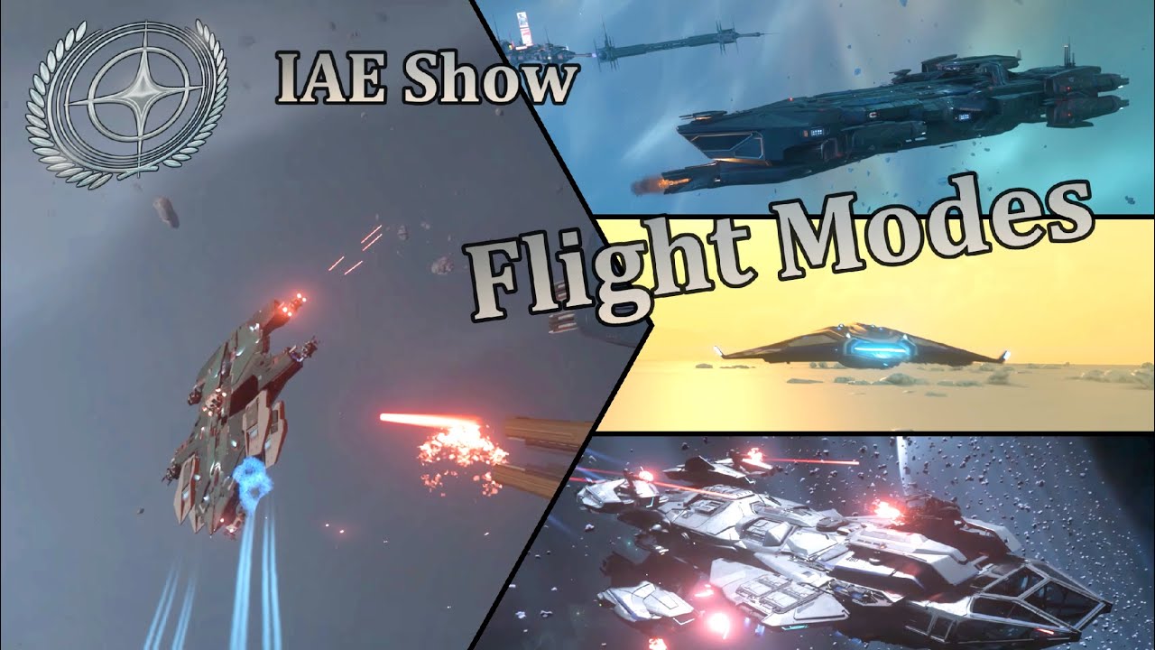 Star Citizen - IAE Show pt 3, Master modes and flight - YouTube