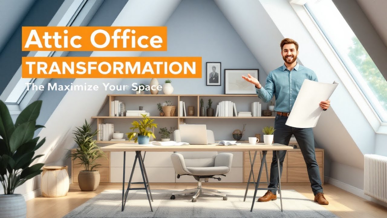 From Dusty Attic to COZY Workspace | Here's HOW - YouTube