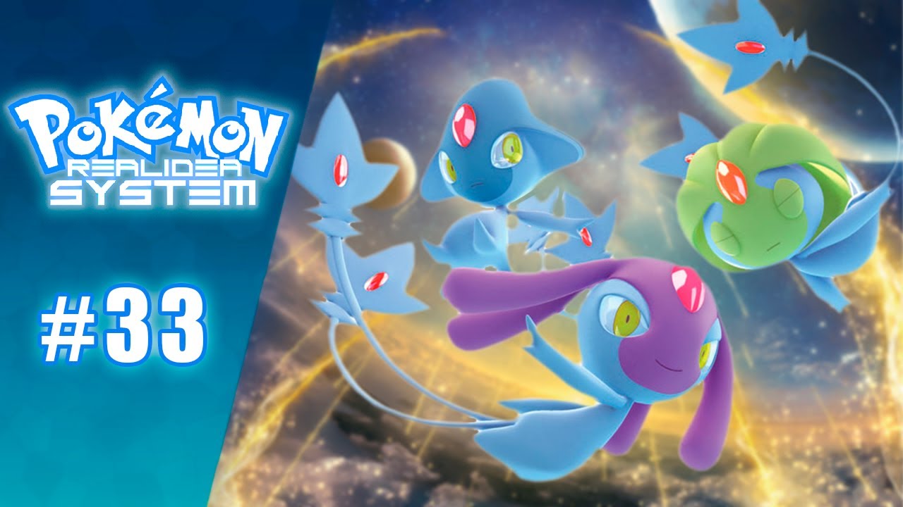 POKEMON REALIDEA SYSTEM #33 | UXIE, MESPRIT Y AZELF - YouTube
