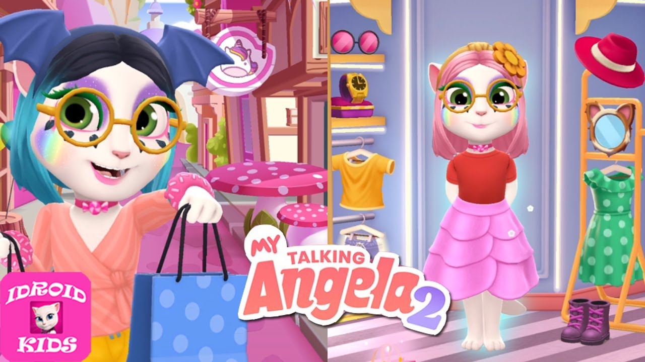 My Talking Angela 2 Android Gameplay Level 21 - YouTube