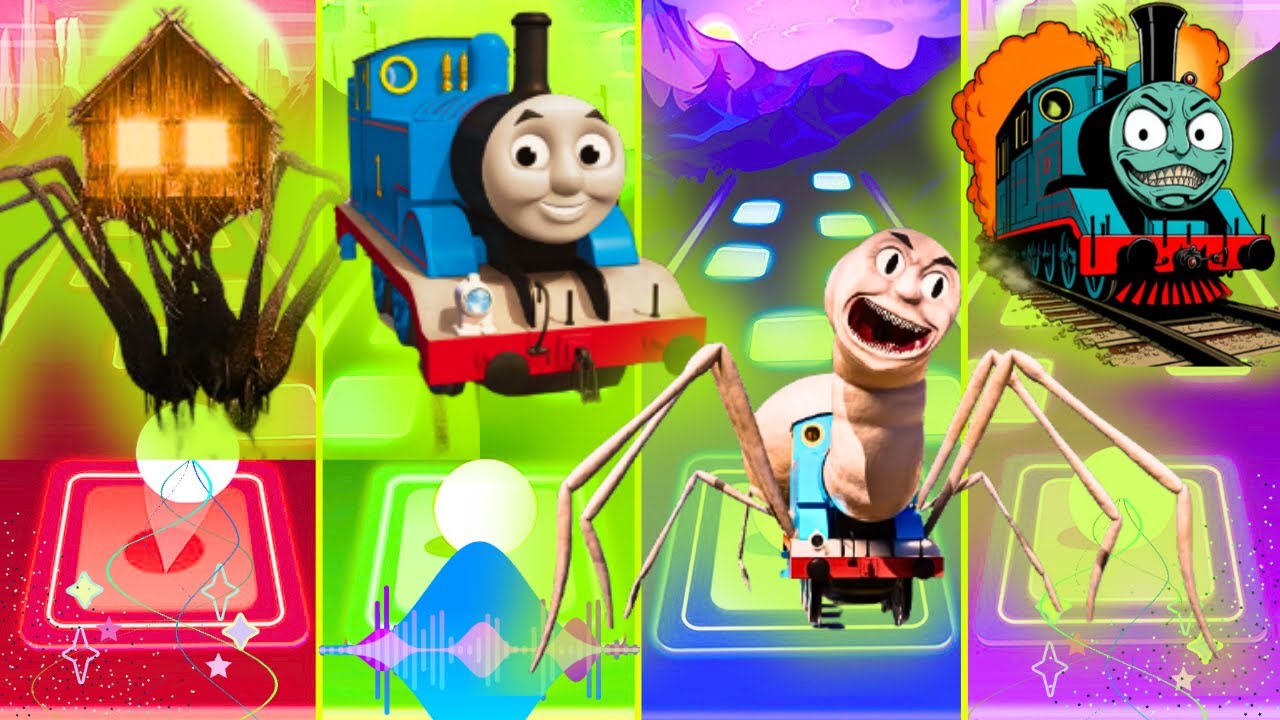 💥 SPIDER HOUSE HEAD EXE 🆚 THOMAS THE TRAIN 🆚 SPIDER THOMAS 🆚 EVIL ...