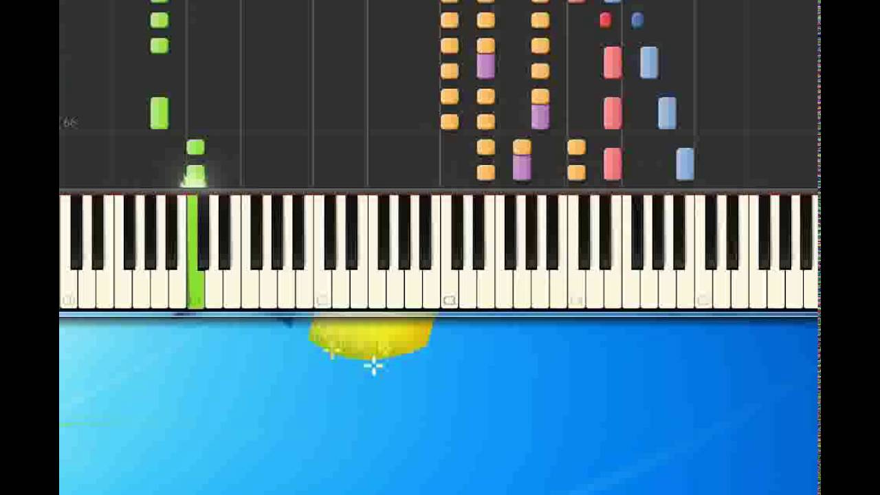 Bus stop Hollies [Piano tutorial by Synthesia] - YouTube