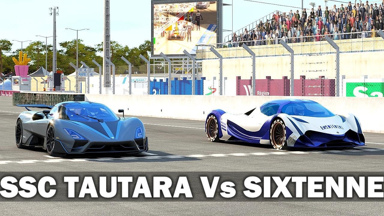 Assetto Corsa - SSC Tuatara Aggressor Vs Devel Sixteen at Special Route ...