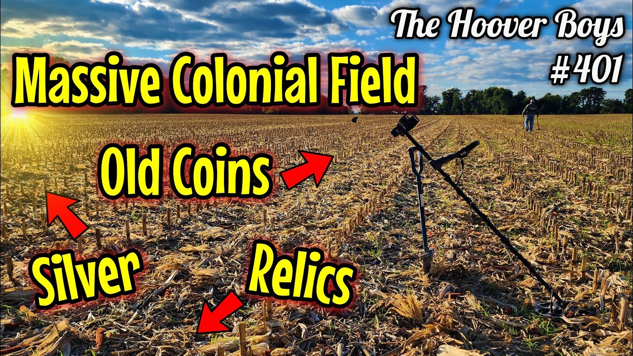 Never Know What You Will FIND Metal Detecting a Massive Colonial Field ...