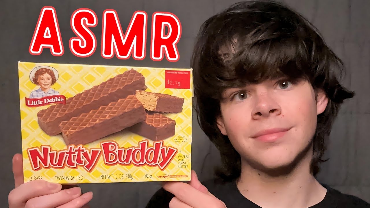 ASMR Little Debbie Nutty Buddy Mukbang | Eating Sounds - YouTube