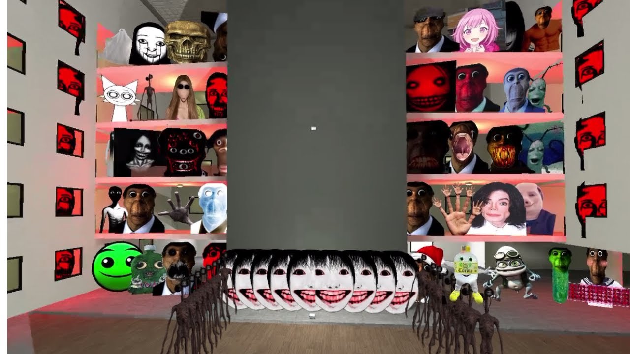POV YOSHIE, SIRENHEAD AND UNLIMITED NEXTBOT IN THE GMOD #Gmod #Gmod ...