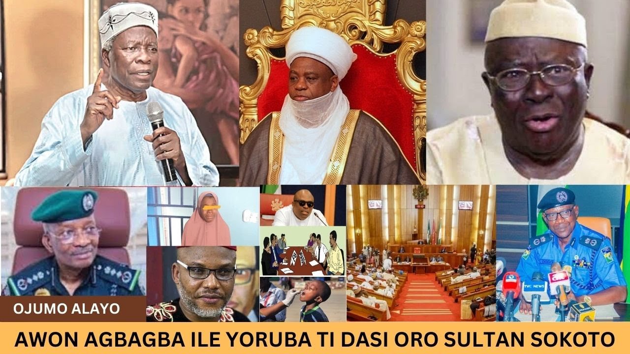 AWON AGBAGBA ILE YORUBA TI DASI ORO SULTAN SOKOTO - YouTube
