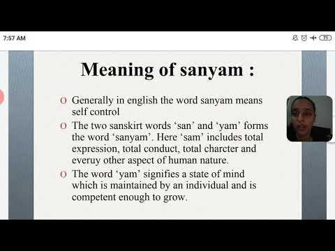 Sanyam and swasthya - YouTube