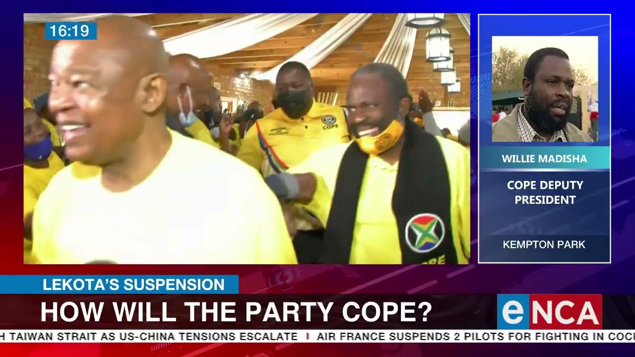 Lekota's Suspension | How will the party COPE? - YouTube