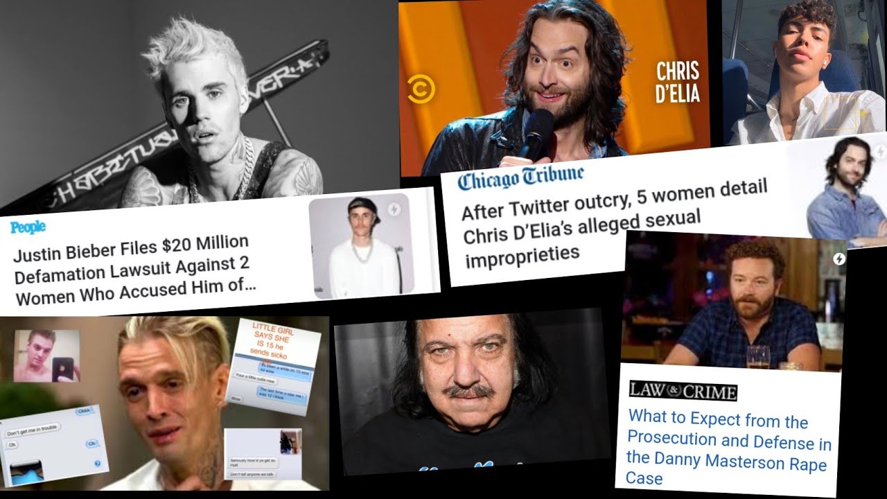 Chris D'Elia, Danny Masterson, Aaron Carter, Ron Jeremy, Tayden Seay ...