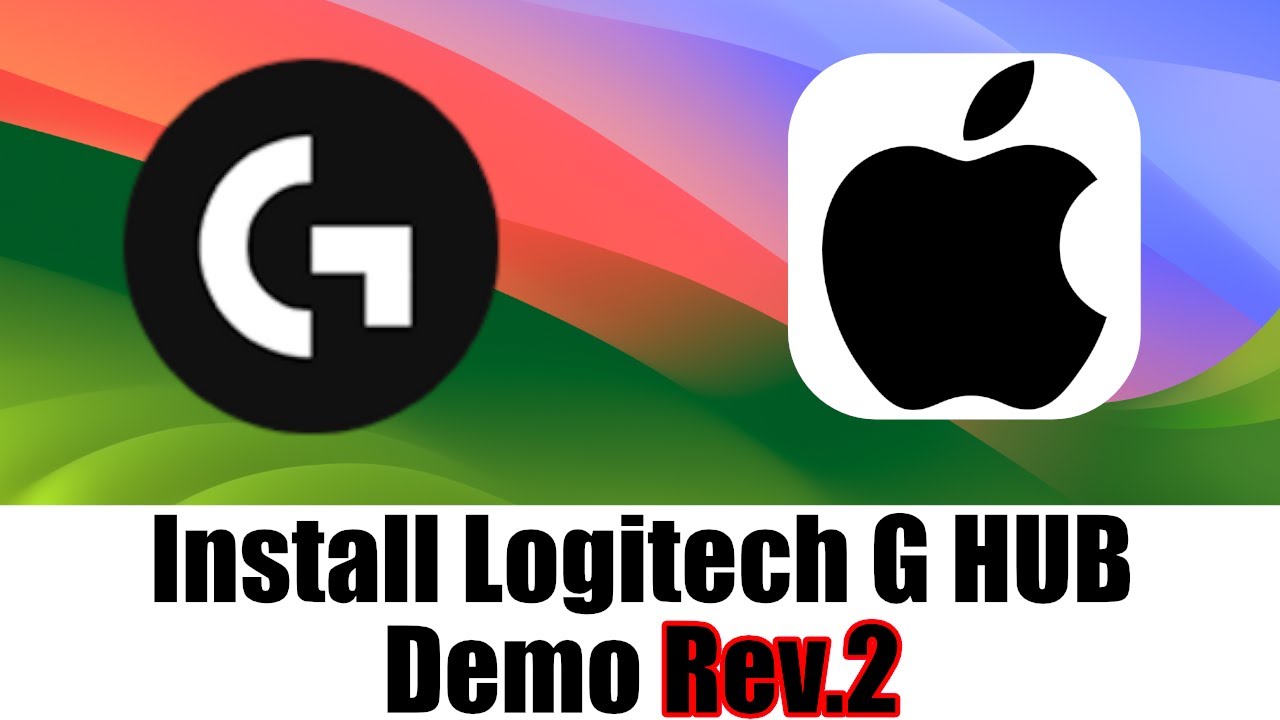 Install Logitech G HUB in macOS Sonoma Demo Rev2 ⌨️🖱️💻🖥️ - YouTube