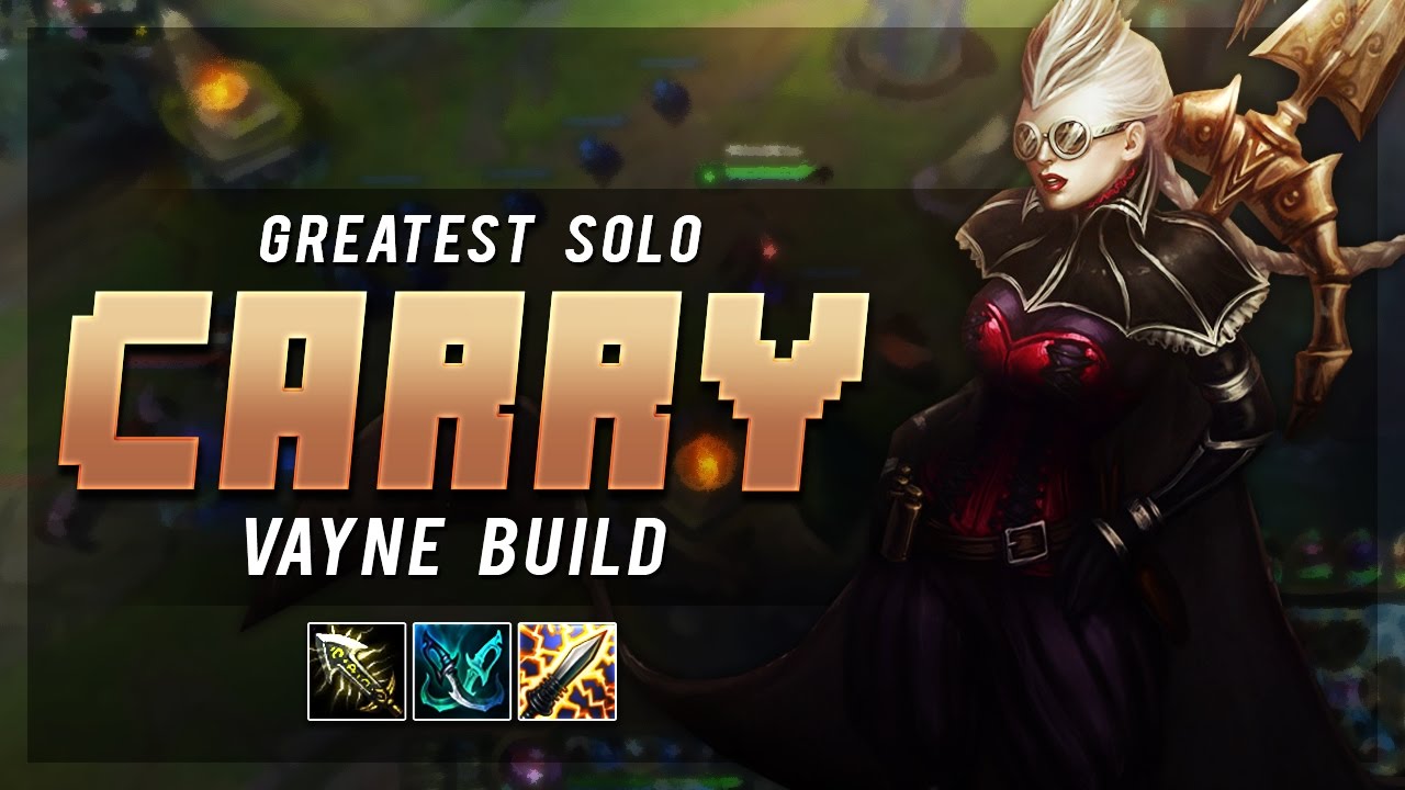 Gosu - GREATEST SOLO CARRY VAYNE BUILD - YouTube