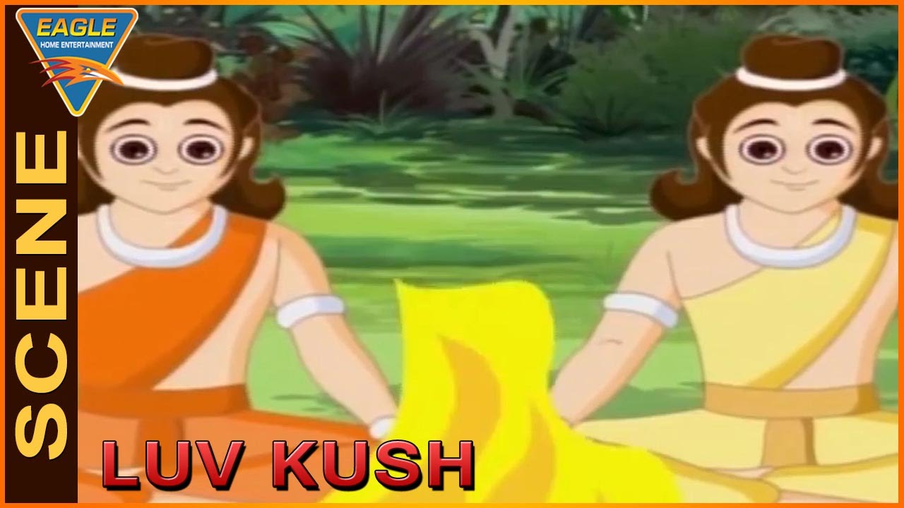 Luv Kush Movie, Scene 11, Animation Movies Eagle - YouTube