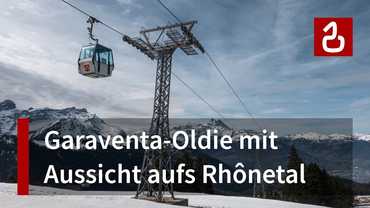 Kabinenbahn Barboleusaz - Les Chaux | Frühes Garaventa-Exemplar in ...