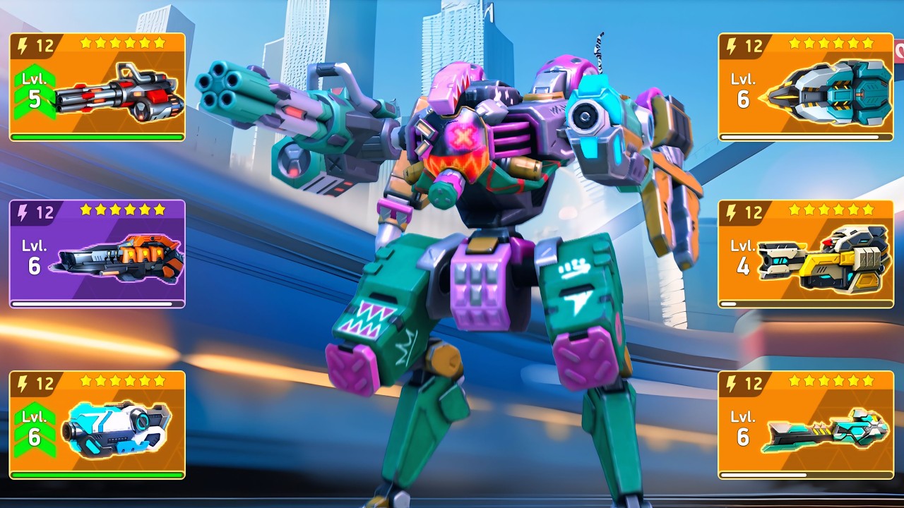 Eclipse & Minigun 12, Ember Gun 12, Viper 12, Railgun 12, EM Rifle 12 ...