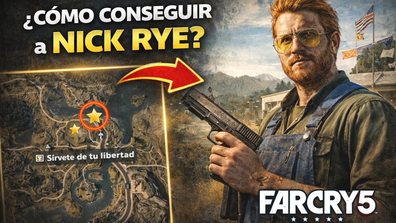 ️ Far Cry 5 - ¿CÓMO CONSEGUIR a NICK RYE? - YouTube
