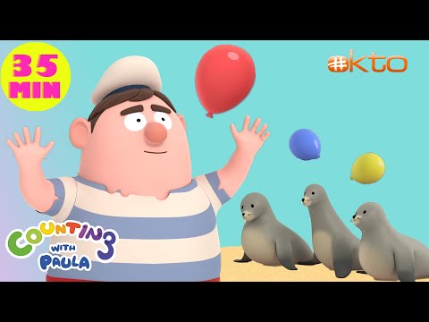 Counting with Paula | 35 Min Compilation ⏰ | Picky Eater and More! 🍽 | @mediacorpokto