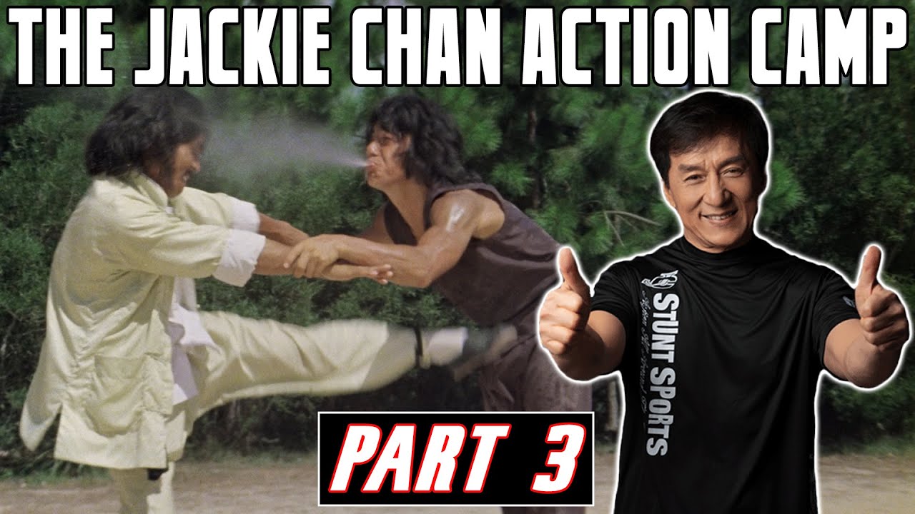 The Jackie Chan Stunt Team Action Camp: Part 3 with Nathan Geering #podcast #jackiechan - YouTube
