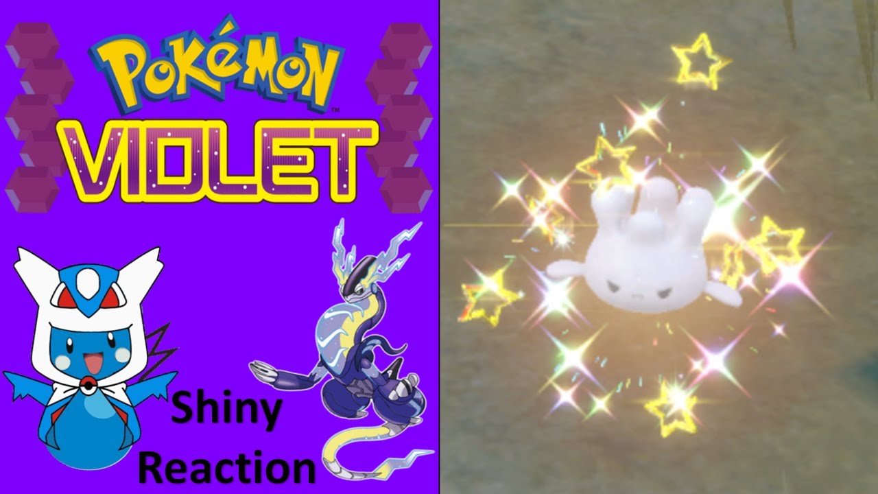 Pokemon Violet: Shiny Milcery Reactions - YouTube