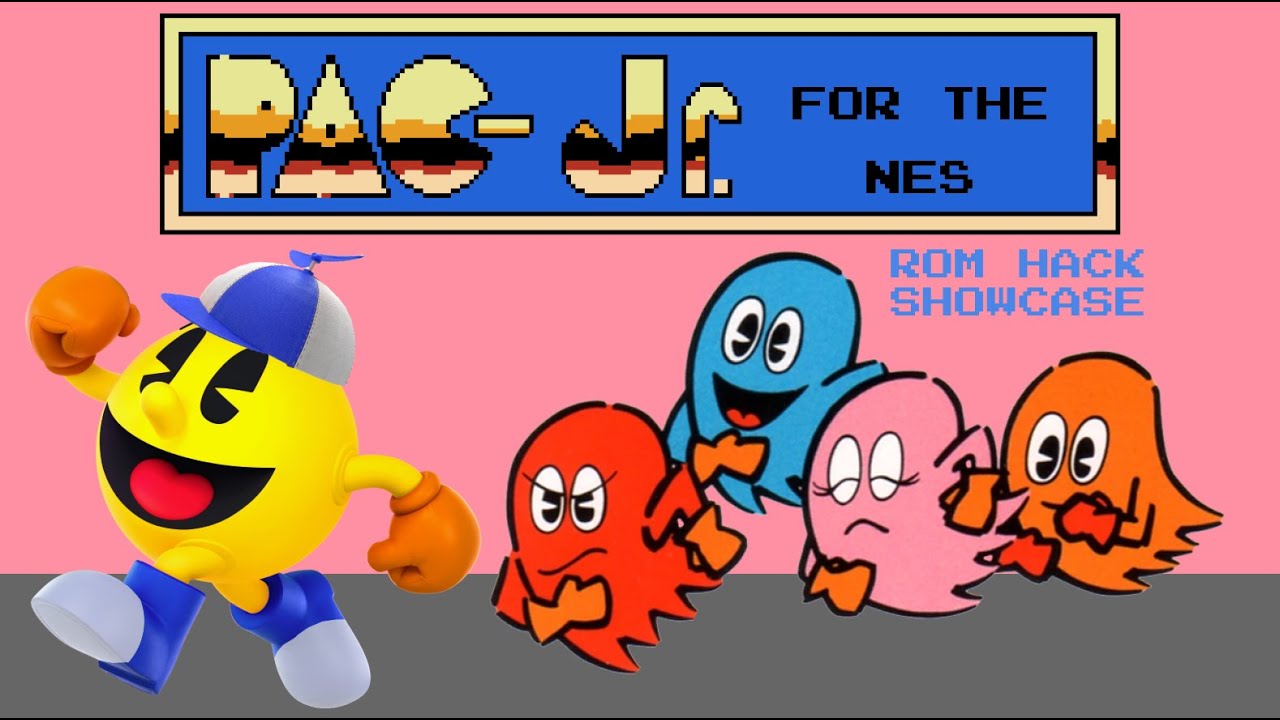 Pac-Jr. for the NES (Rom Hack showcase) - YouTube