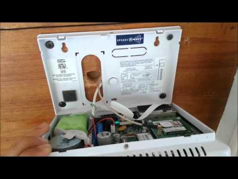 How to power down a 2GIG GC2 Go Control Panel - YouTube