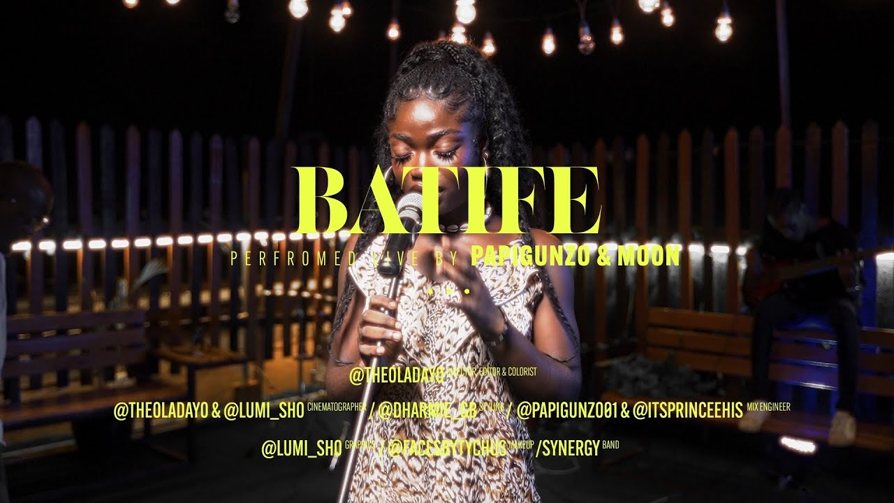 PapiGunzo - Batife ft. Moon (Live Performance) - YouTube