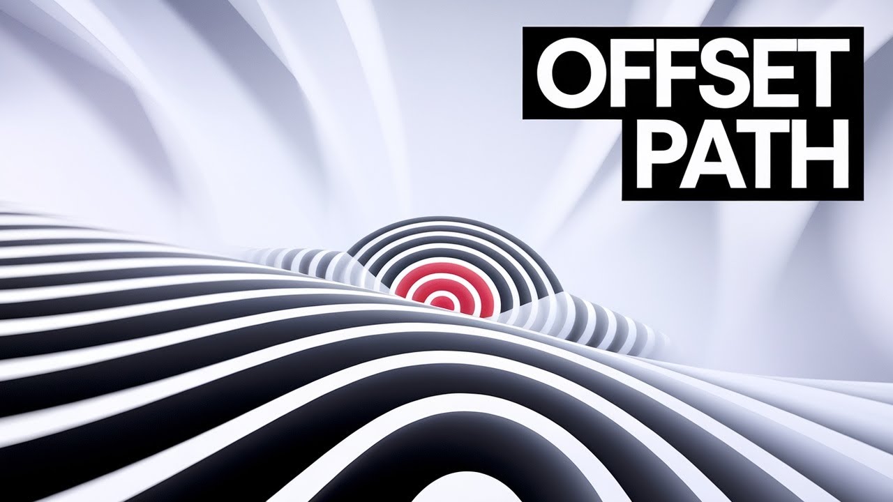 How to make OFFSET PATH Effect in Adobe Illustrator - YouTube