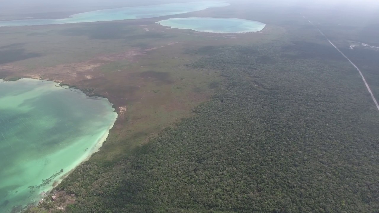 Amazing Drone Aerial of Nopalitos Lagoon Tulum Mexico! - Part 3 - YouTube