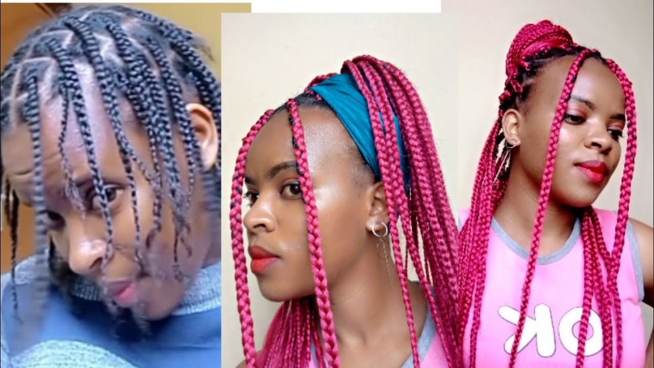 How to: Individual Crochet Box Braids tutorial - YouTube