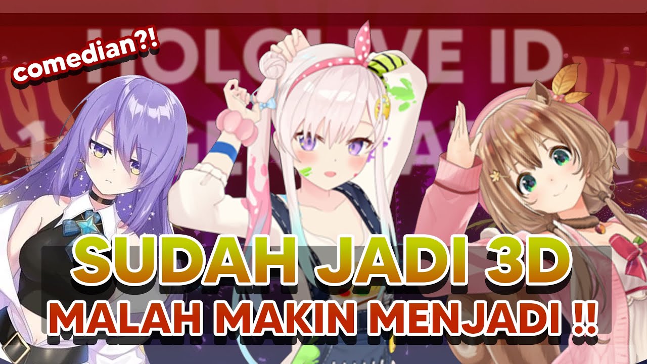 AKHIRNYA HOLO ID GEN 1 3D SHOWCASE !! - YouTube