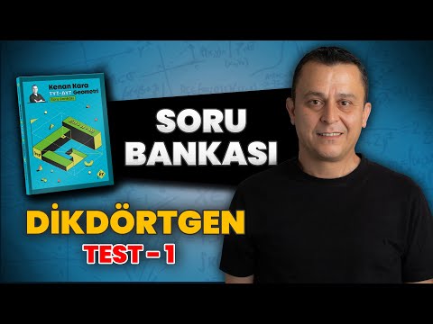 Dikdörtgen | test 1 | geometri soru bankası