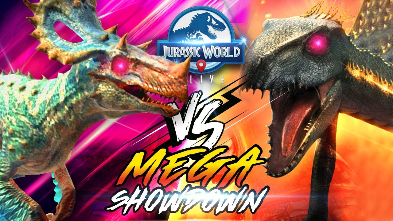 UTASINORAPTOR VS INDORAPTOR Battle Jurassic Ruins【Jurassic World Alive ...