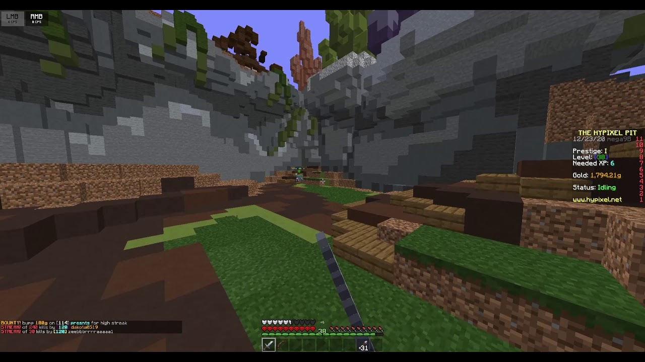 The Hypixel Pit gameplay! - YouTube
