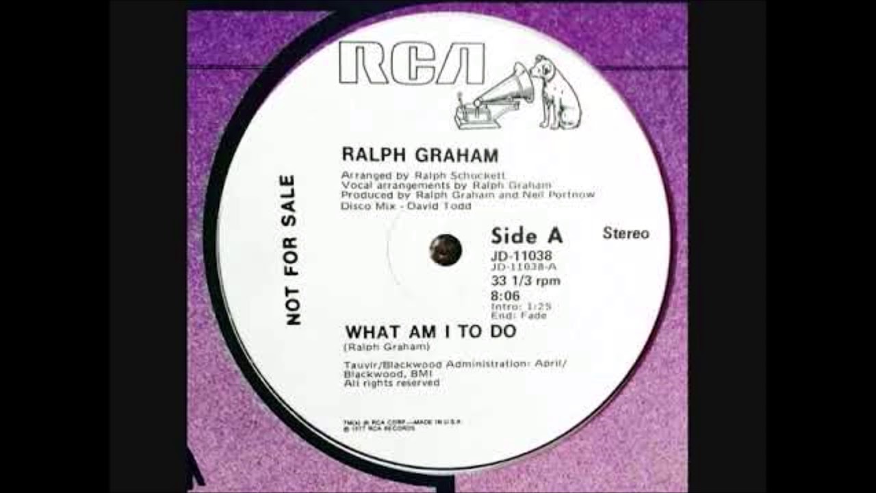 Ralph Graham - What Am I To Do - YouTube