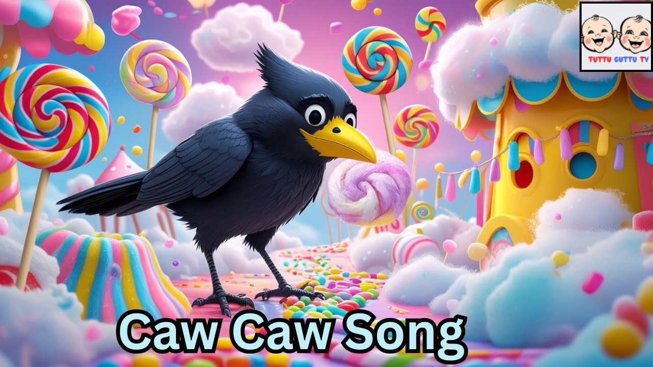 Caw Caw song | Little Crow song | Crow's Magical Adventure | Crow song ...