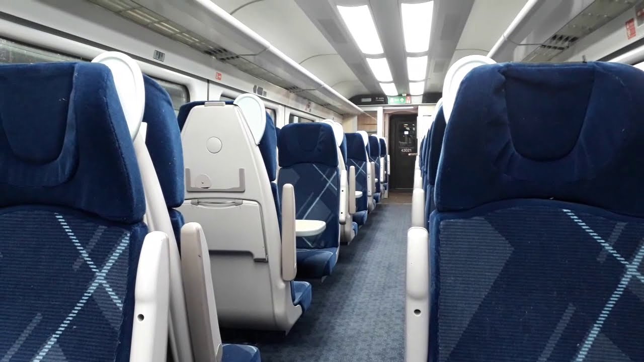 Onboard Scotrail Inter7City Class 43 HST: Markinch - Ladybank - YouTube