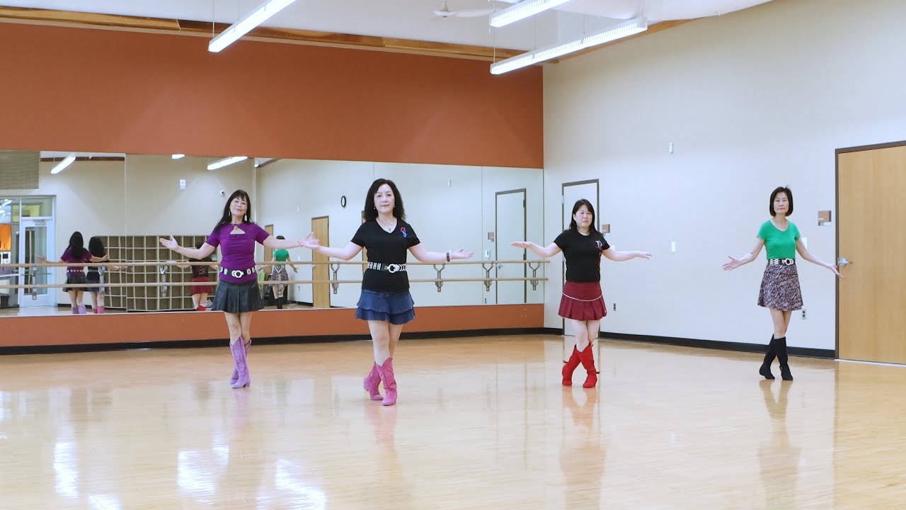HOMERUN SWING - Line Dance (Dance & Teach) - YouTube