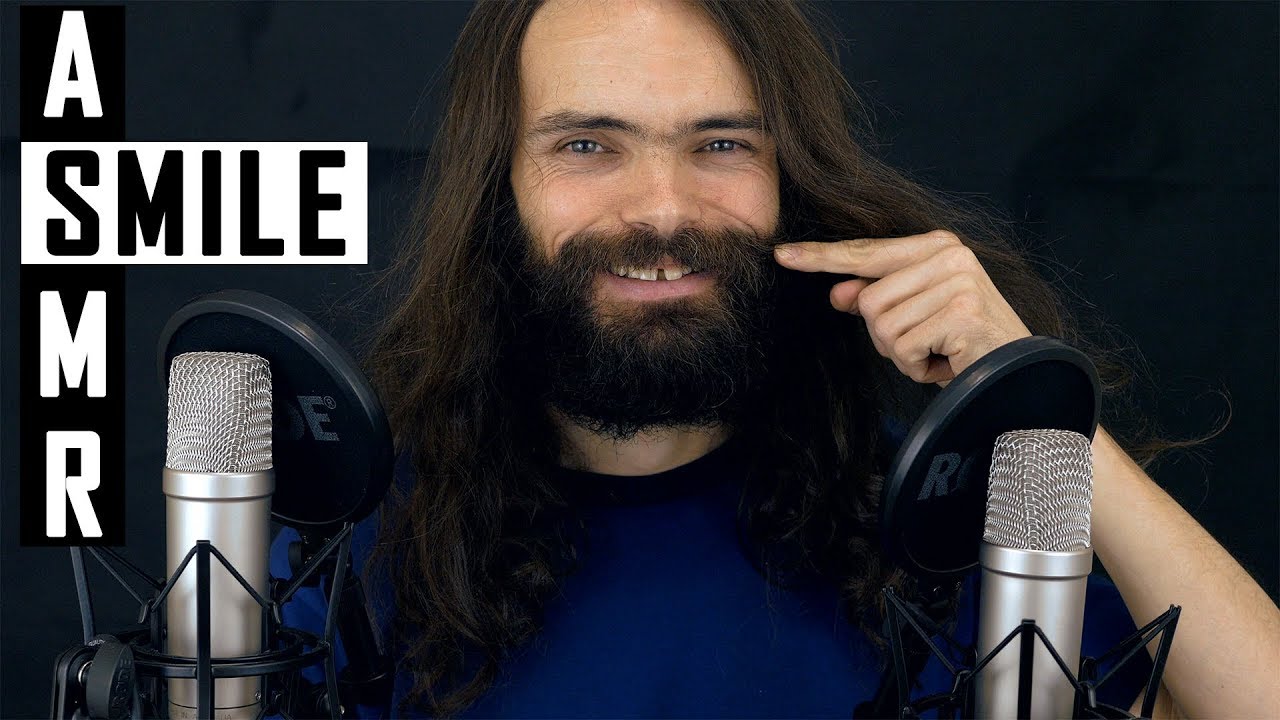 ASMR Slow Talking and Tapping to Relax & Smile [Ear to Ear Whispering ...