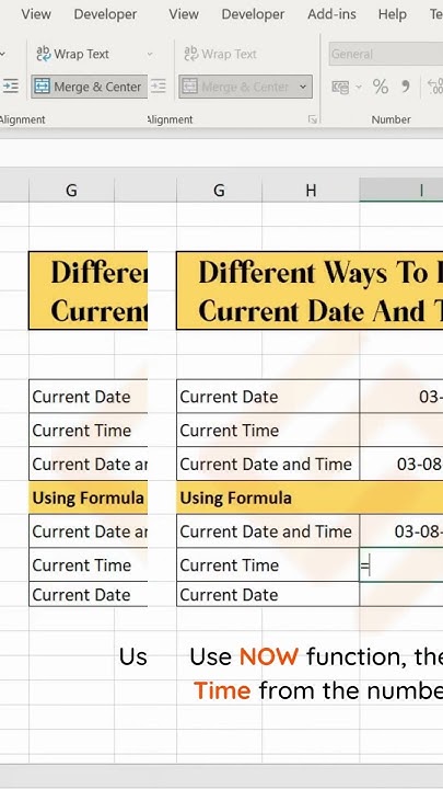 Different Ways to Calculate Date and Time In Excel - YouTube