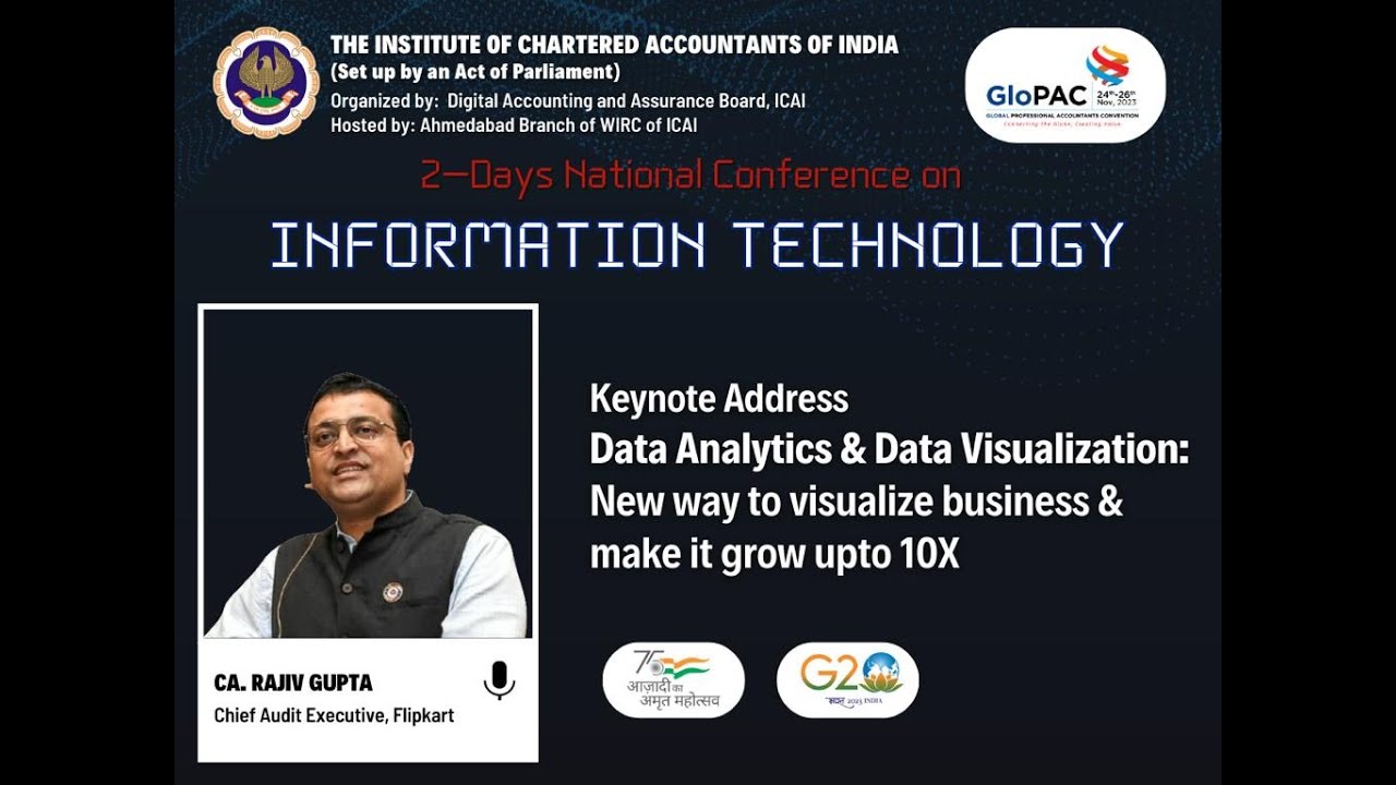CA. Rajiv Gupta on Data Analytics & Data Visualization - YouTube