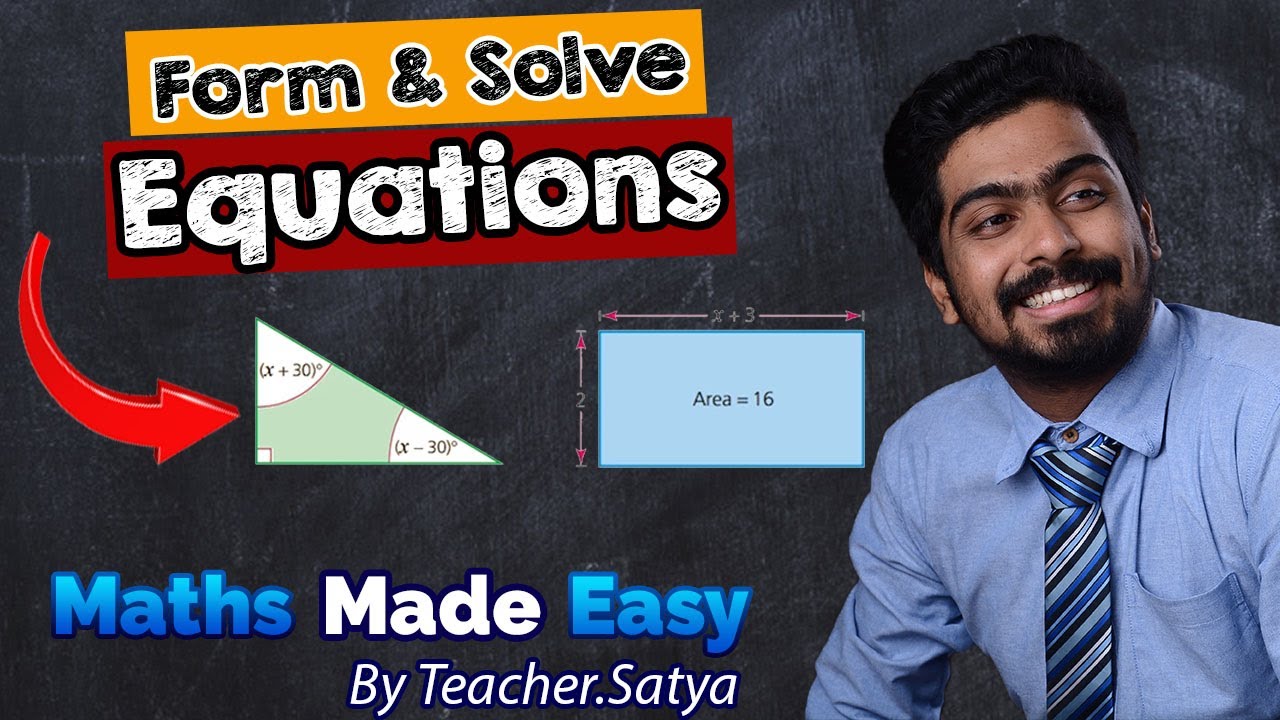 Best Way to Form and Solve Equations | IGCSE Forming and Solving ...
