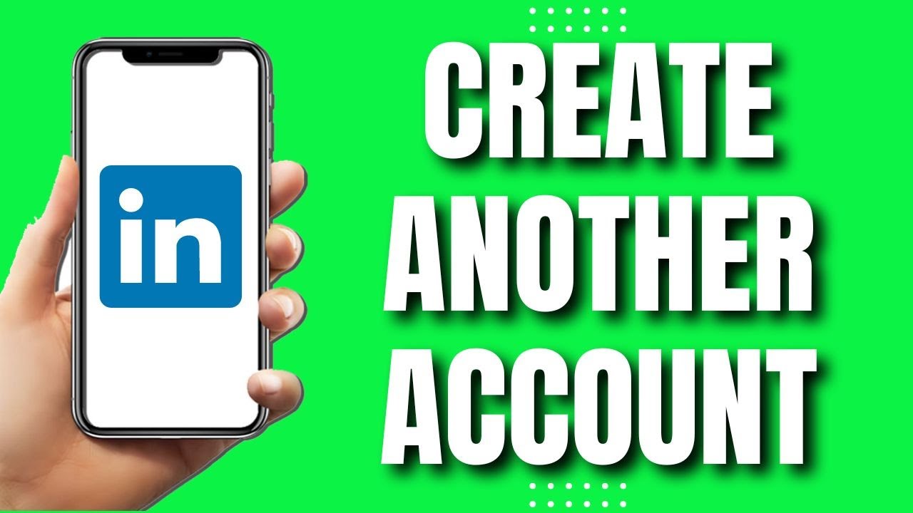 How to Create Another Linkedin Account (Easy Way) - YouTube