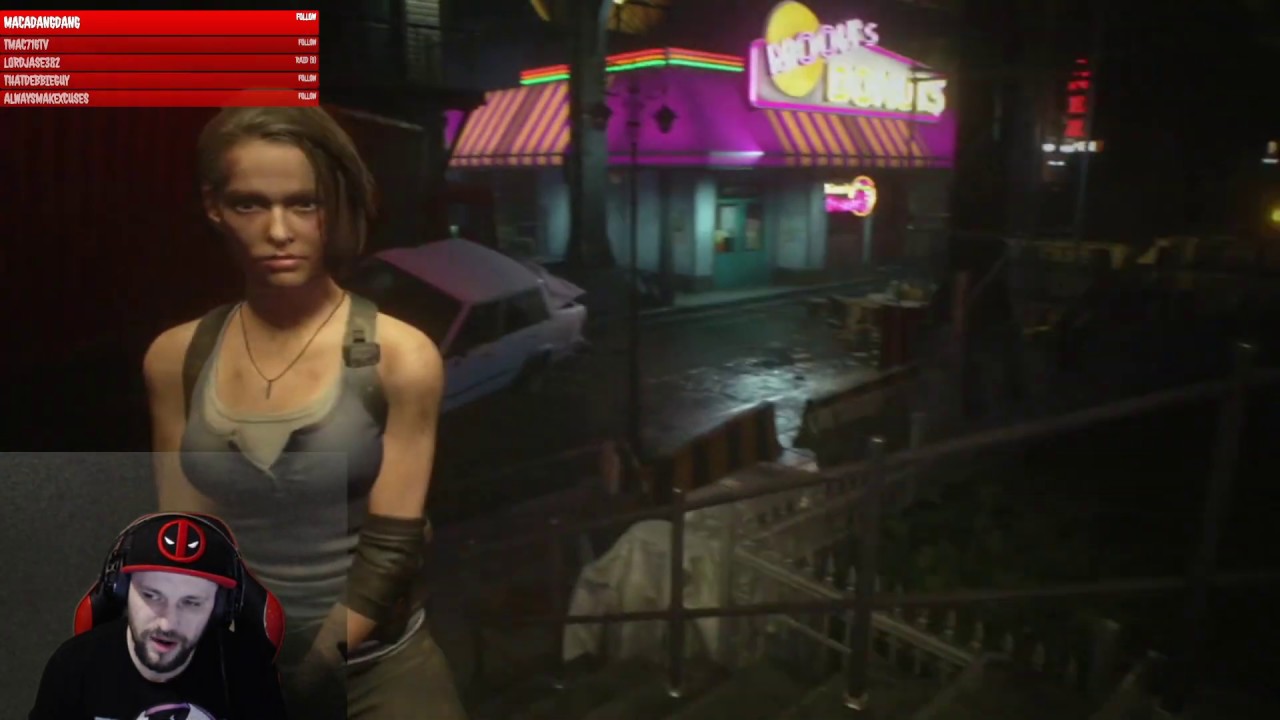 Neon Plays Resident Evil 3 Remake! ...... and screams like a girl ...