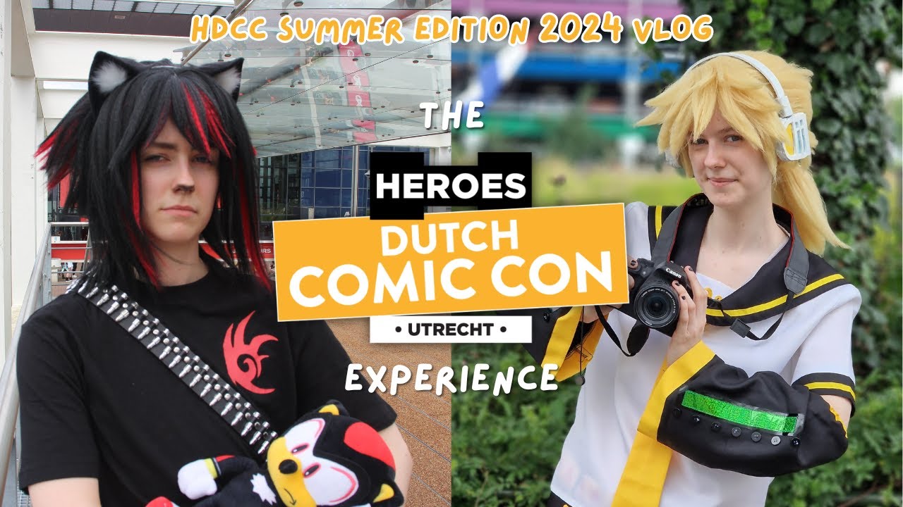 THE HDCC EXPERIENCE - Heroes Dutch Comic Con Summer Edition 2024 vlog - YouTube